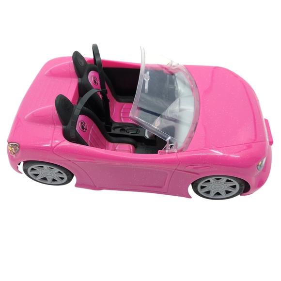Barbie | Toys | Barbie Car Pink Convertible With Black Trim And ...